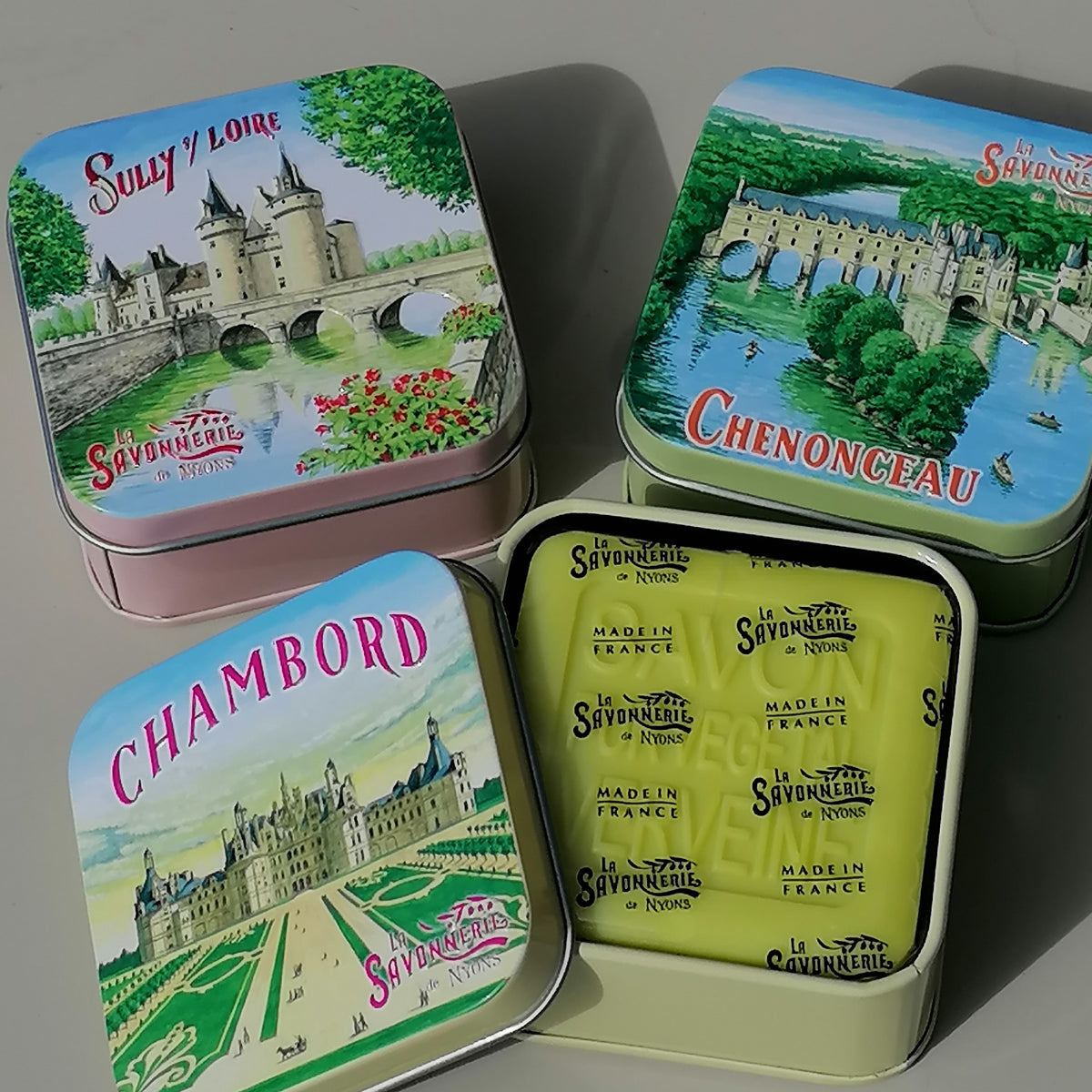 Verbena Soaps in Tins – Made in Provence